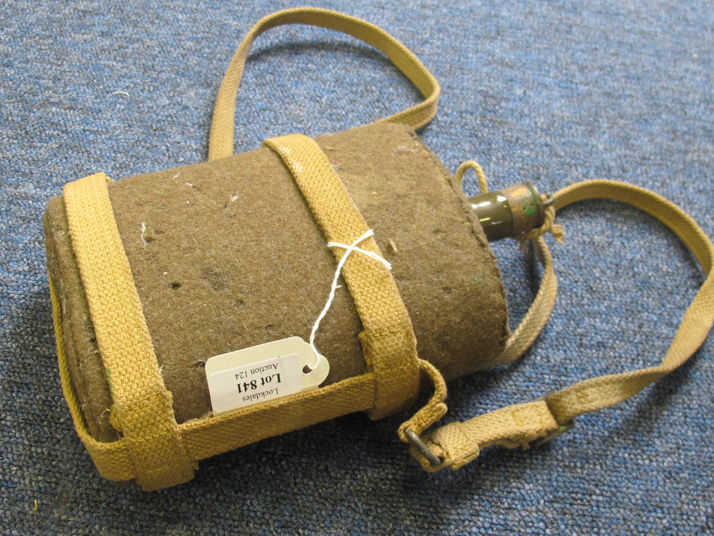WW2 British water bottle and carrier