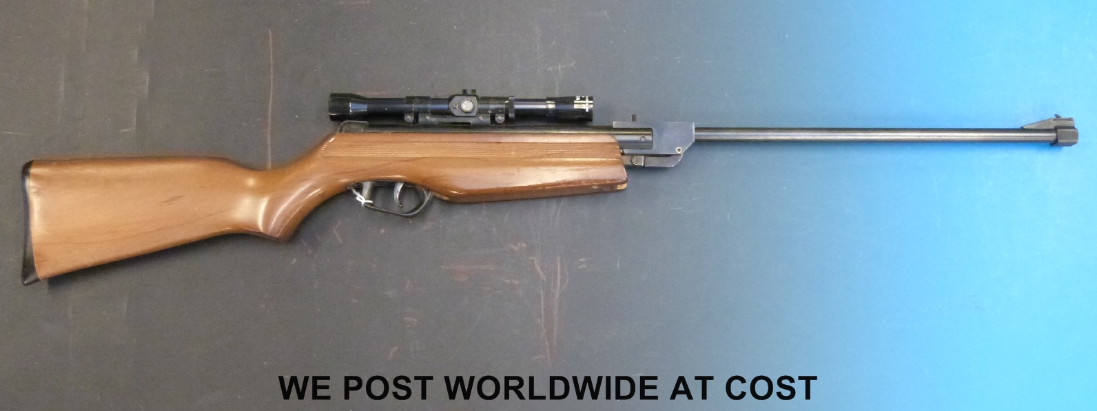 Gamo ASI Sniper Expo .22 air rifle with Webley 4x20 scope, serial ...