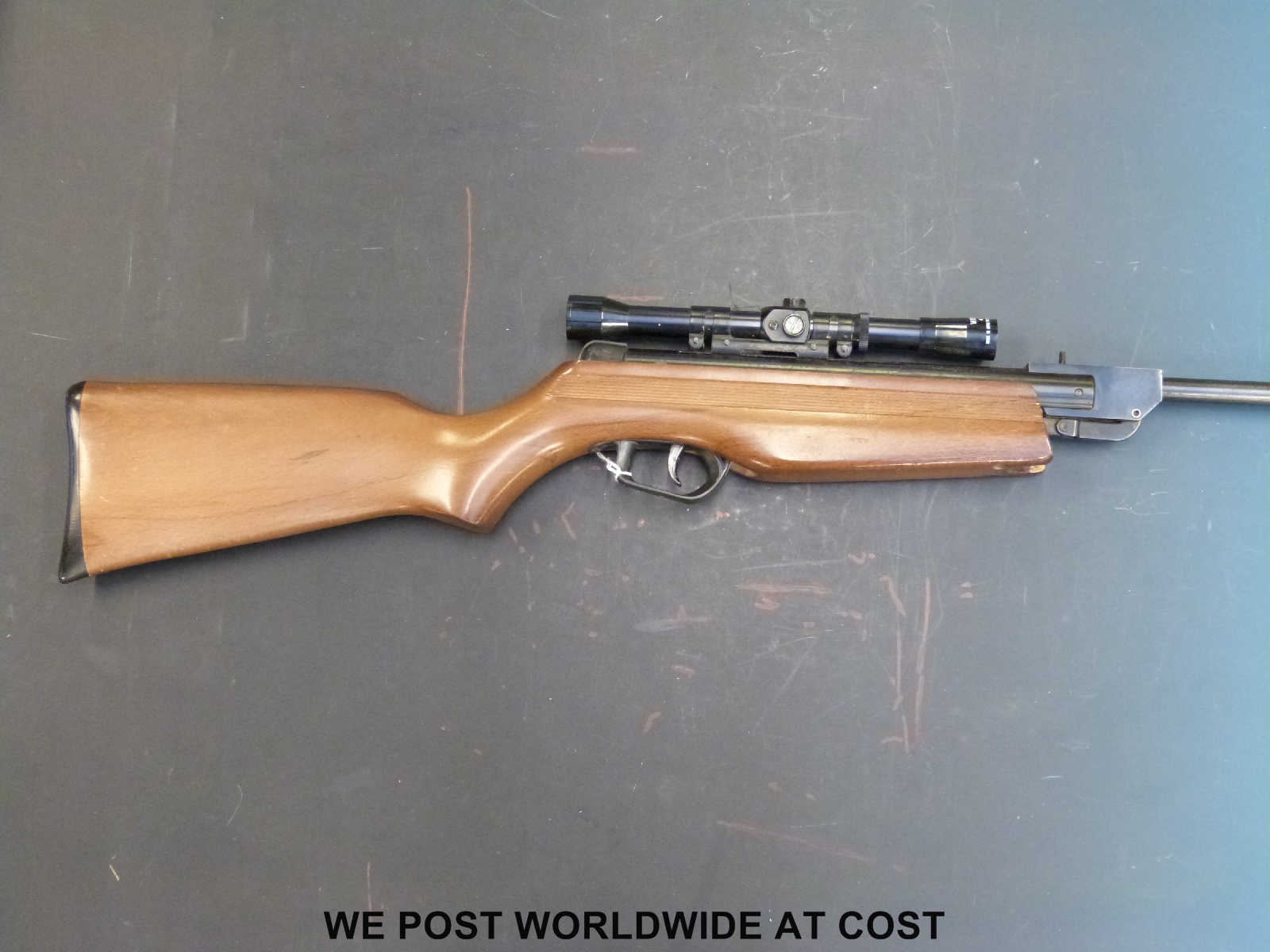 Gamo ASI Sniper Expo .22 air rifle with Webley 4x20 scope, serial ...