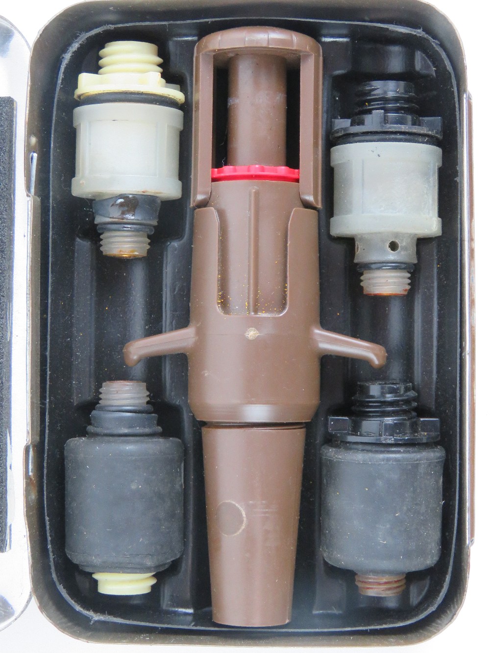 A British firing device kit demolition grip L1A1.