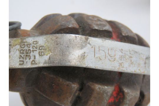 An AT2 Anti Tank mine, used by the British, German and Norwegian forces.