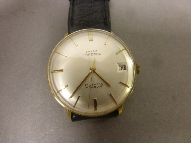 17 jewel Gents Swiss Emperor wristwatch