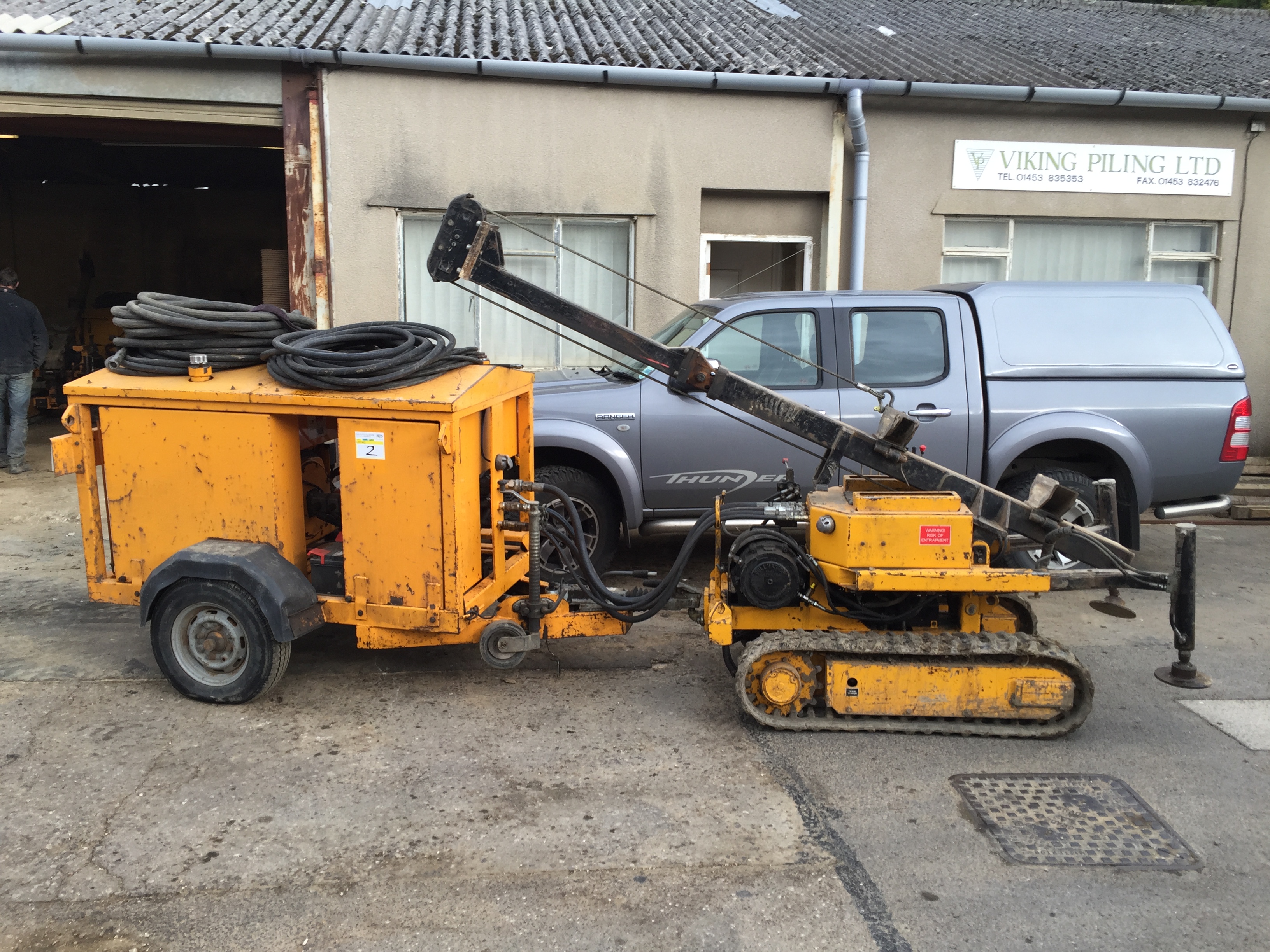 GP Services D500 Mobile Tracked Drilling Rig, Serial No. 950707 c/o ...