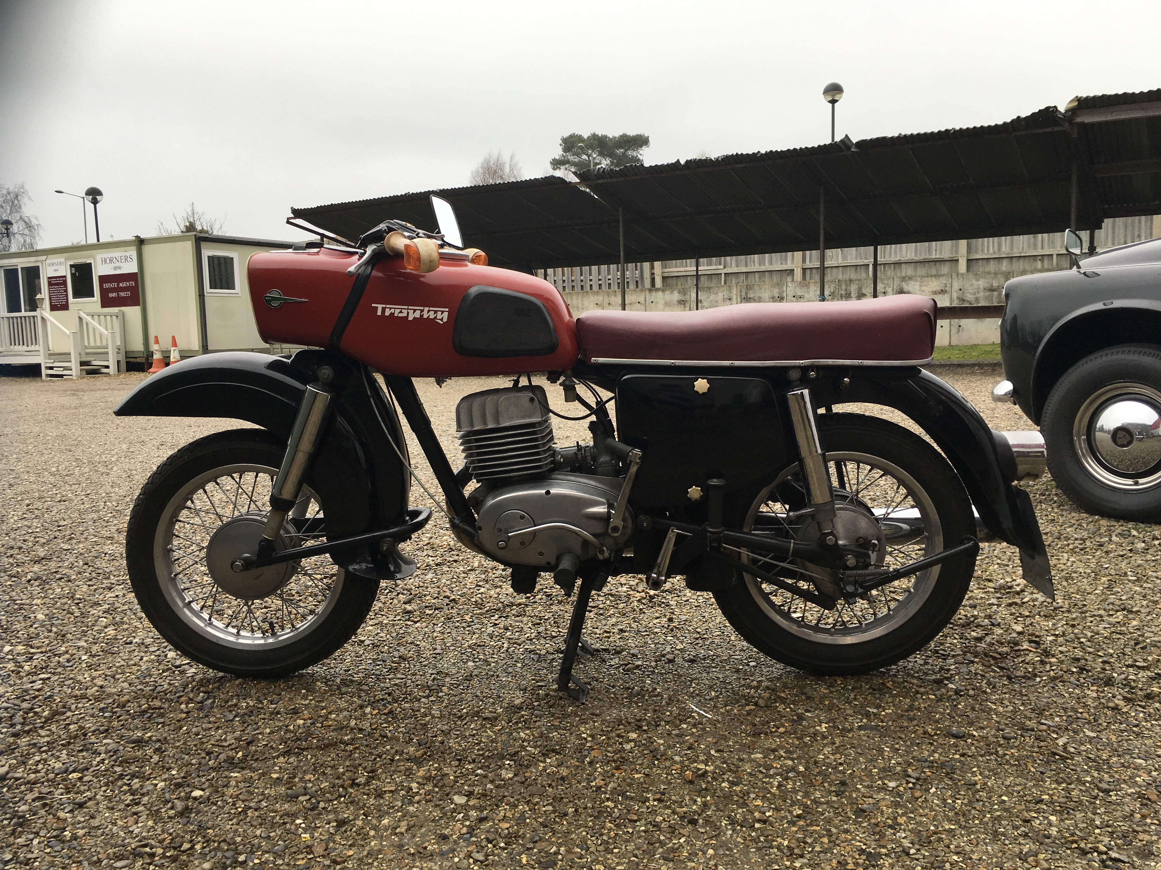 A VINTAGE MZ 1970 250CC MOTORCYCLE REG. NO. FVG 606J