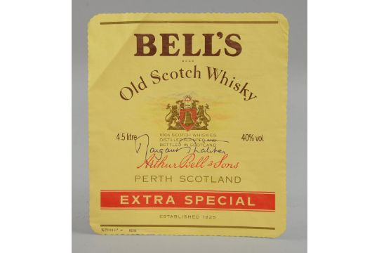 4.5 Litre Bottle of Bells Scotch Whisky, Promotional Stock Extra ...