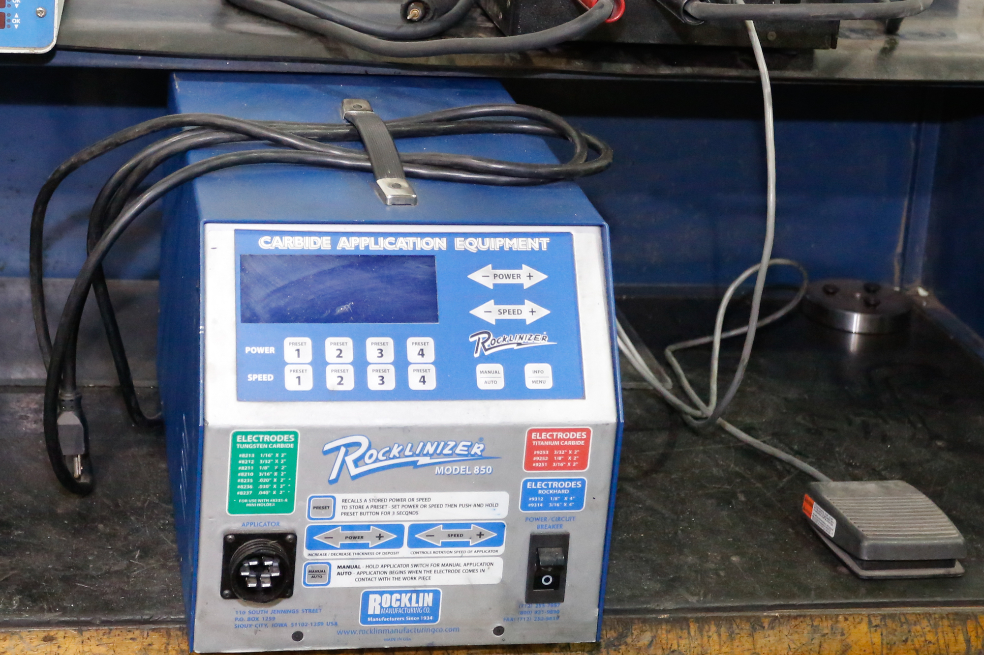 ROCKLIN MODEL ROCKLINIZER 850 912, S/N: 17049