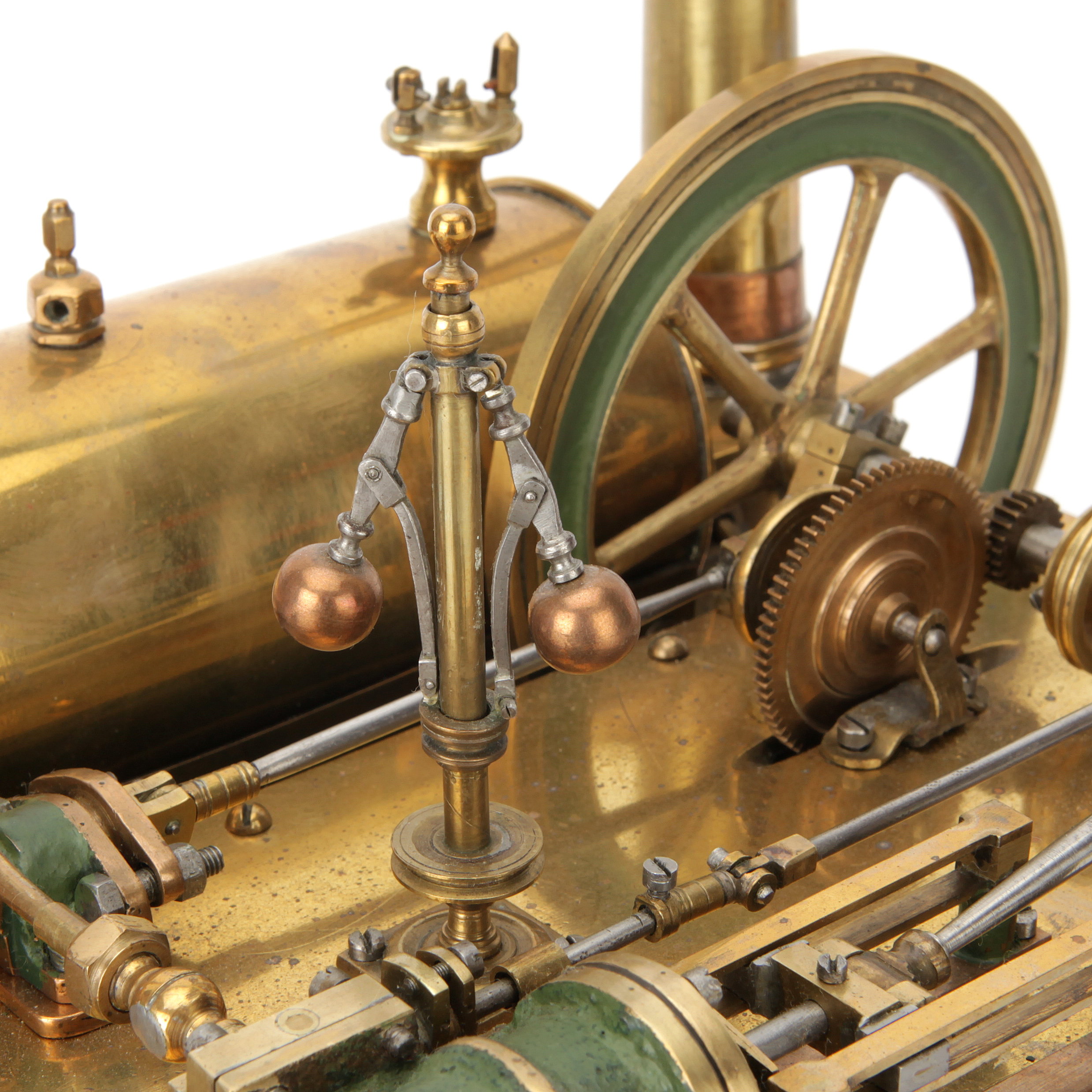 Late 19th Century Brass Mill Steam Engine , unsigned, constructed ...