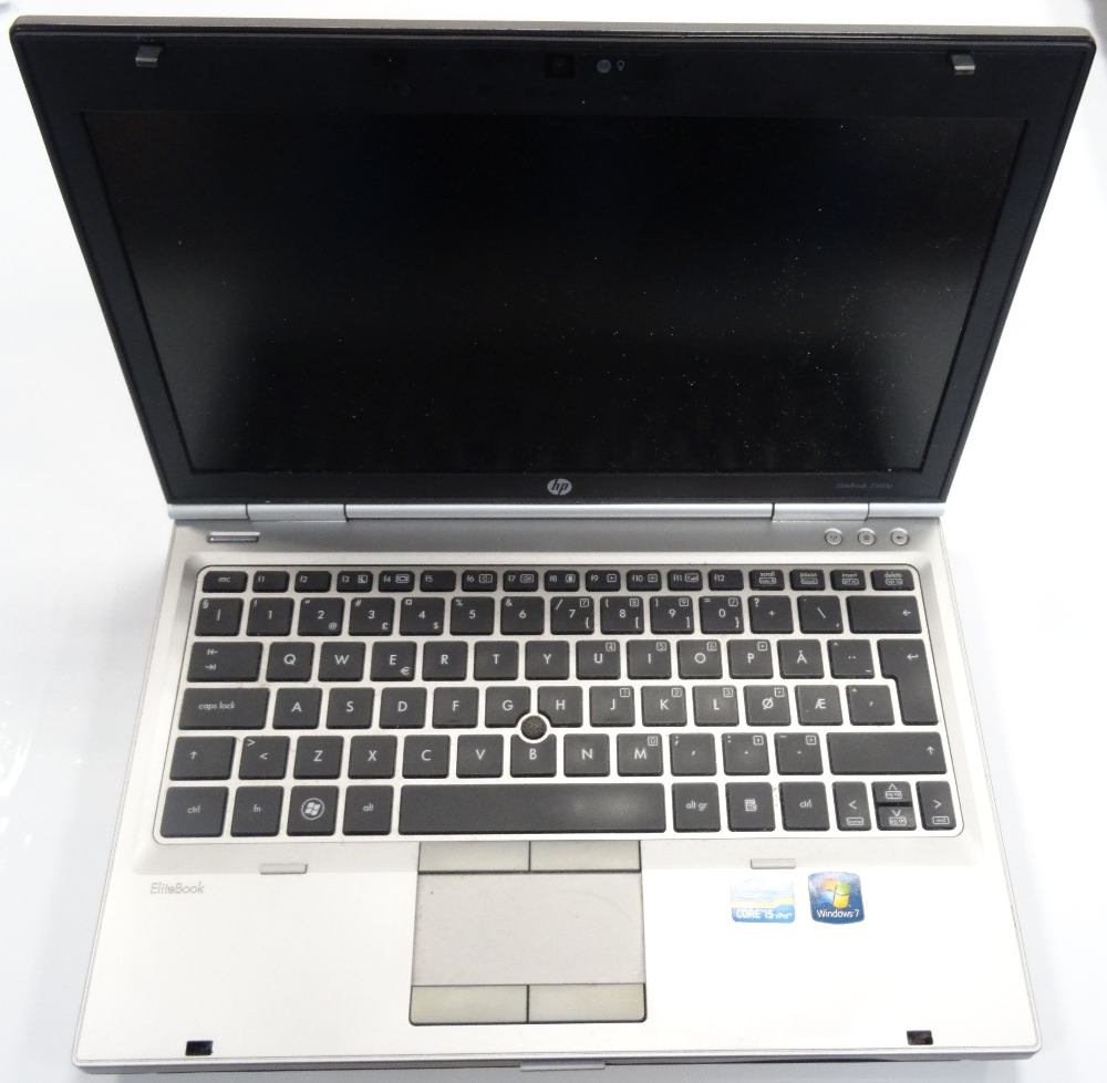 HP ELITEBOOK 2560P NOTEBOOK serial number: CNU2190293. HDD removed