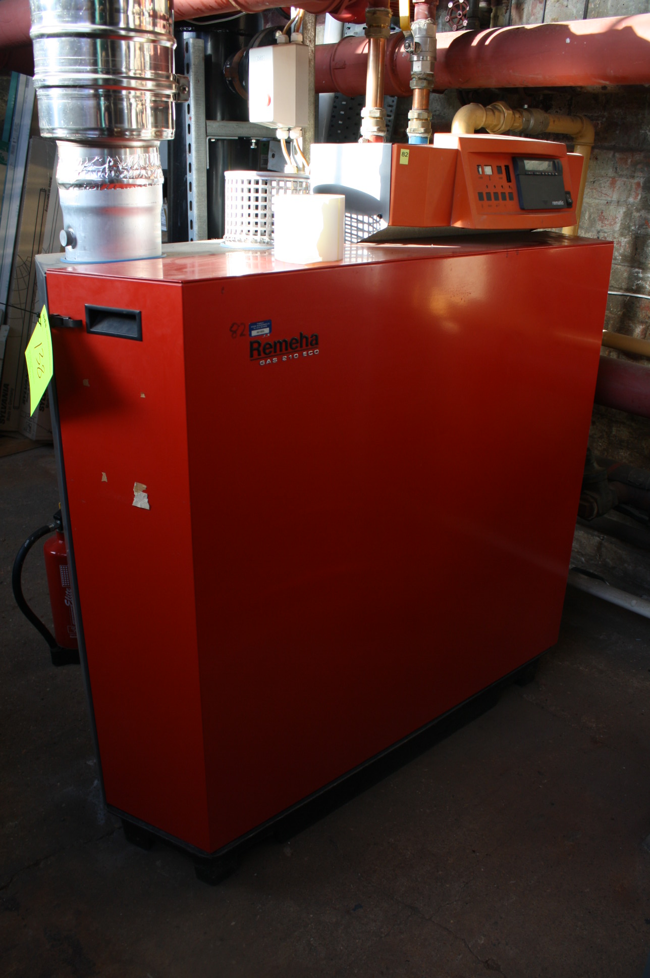 Broag Ltd Model Remeha Gas 210 Eco - 200 Industrial Gas Fired Boiler ...