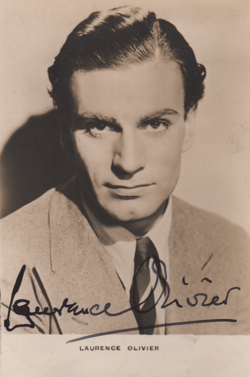 OLIVIER LAURENCE: (1907-1989) English Actor and Director, Academy Award ...