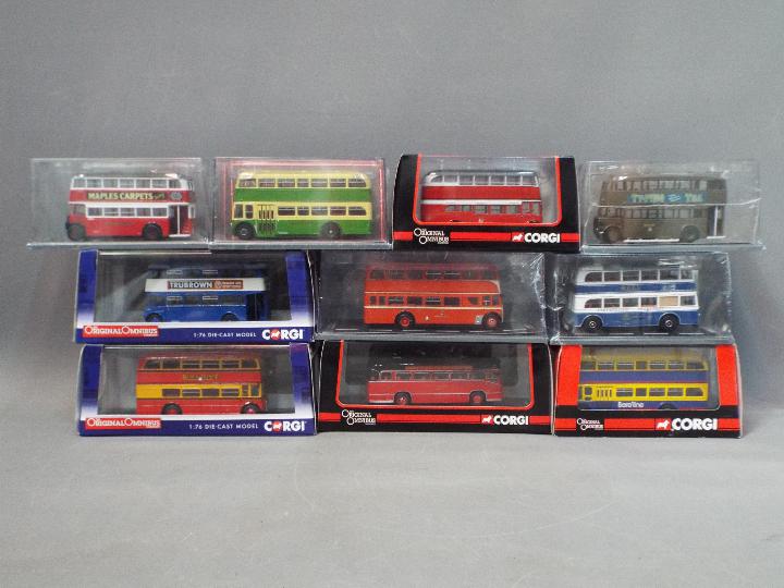 Corgi Original Omnibus Company - 10 all Limited Edition boxed 1:76 ...