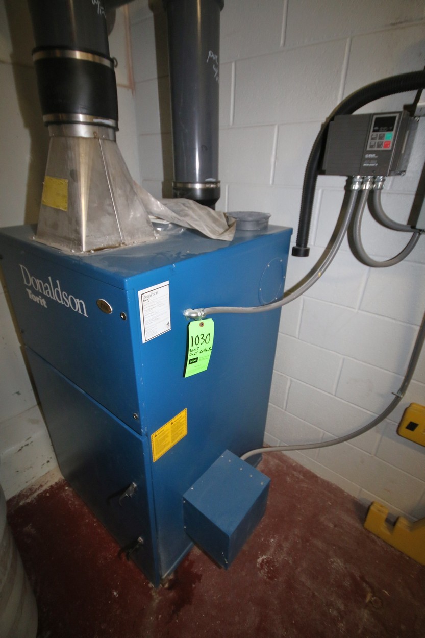 Donaldson Torit Dust Collector System, Model 80 CAB, S/N 22333373 with ...
