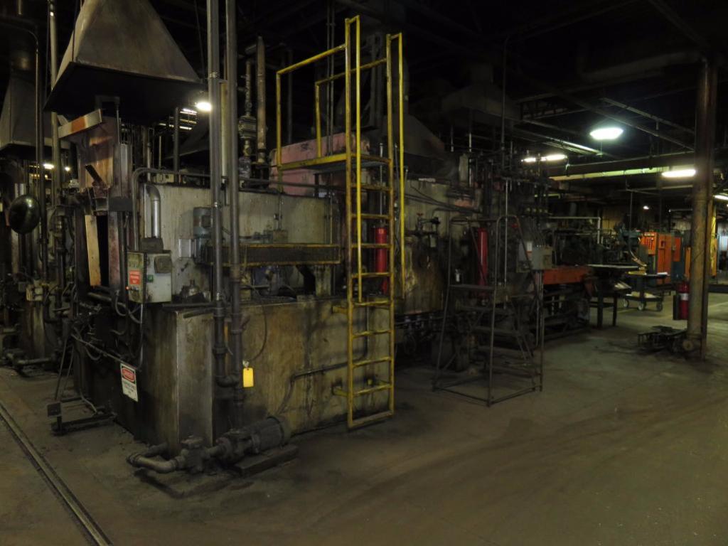 LOT: Pacific Scientific Gas Fired Batch Heat Treat Furnace Line (#16 ...