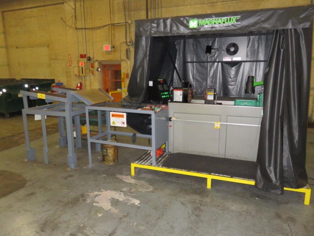 Magnaflux Magnetic Particle Inspection Machine Model ADH2045/GE-54, S/N ...