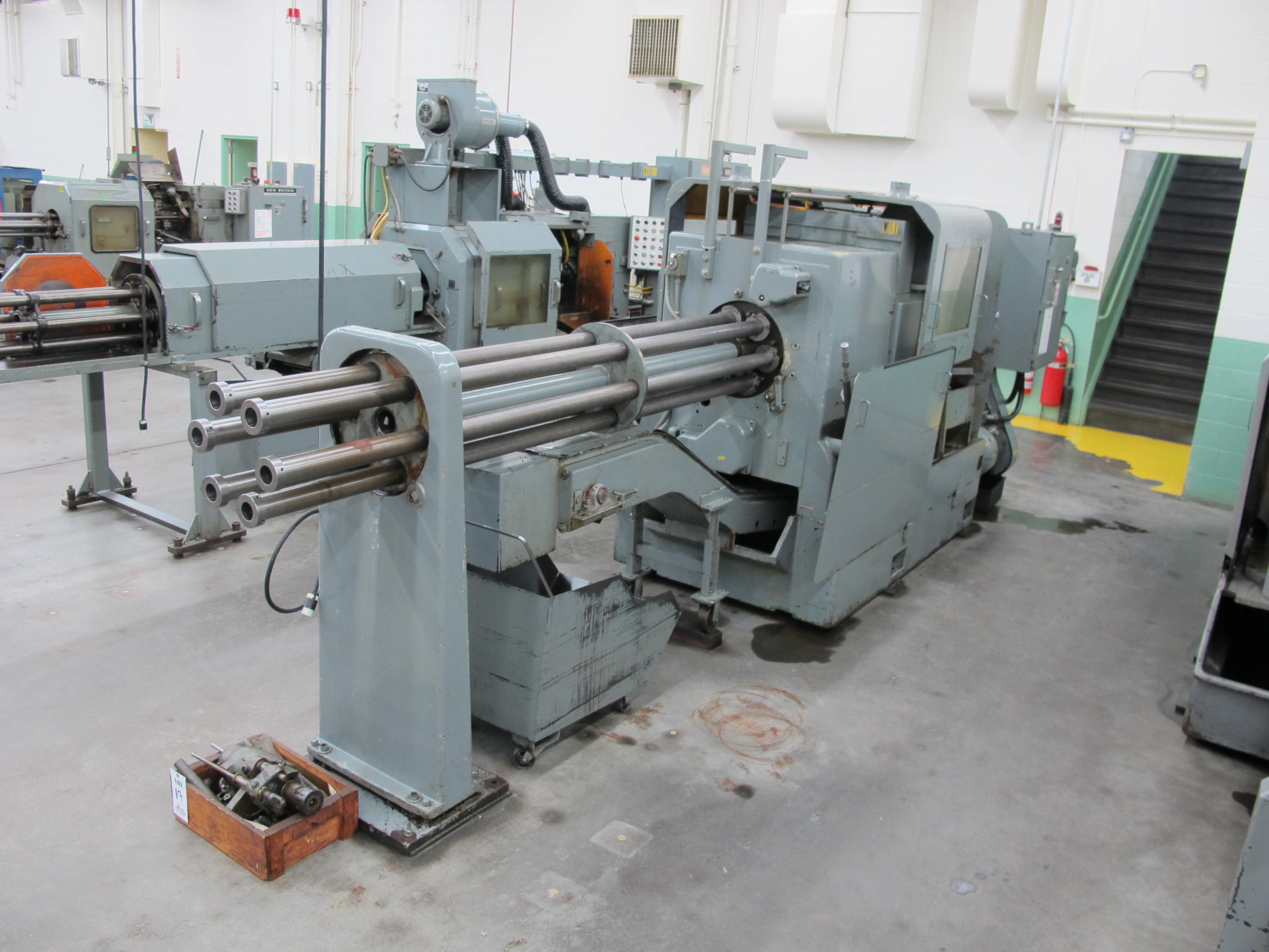 WICKMAN MULTI SPINDLE AUTOMATIC SCREW MACHINE, S/N 16245, (1 3/8 X 6 ...