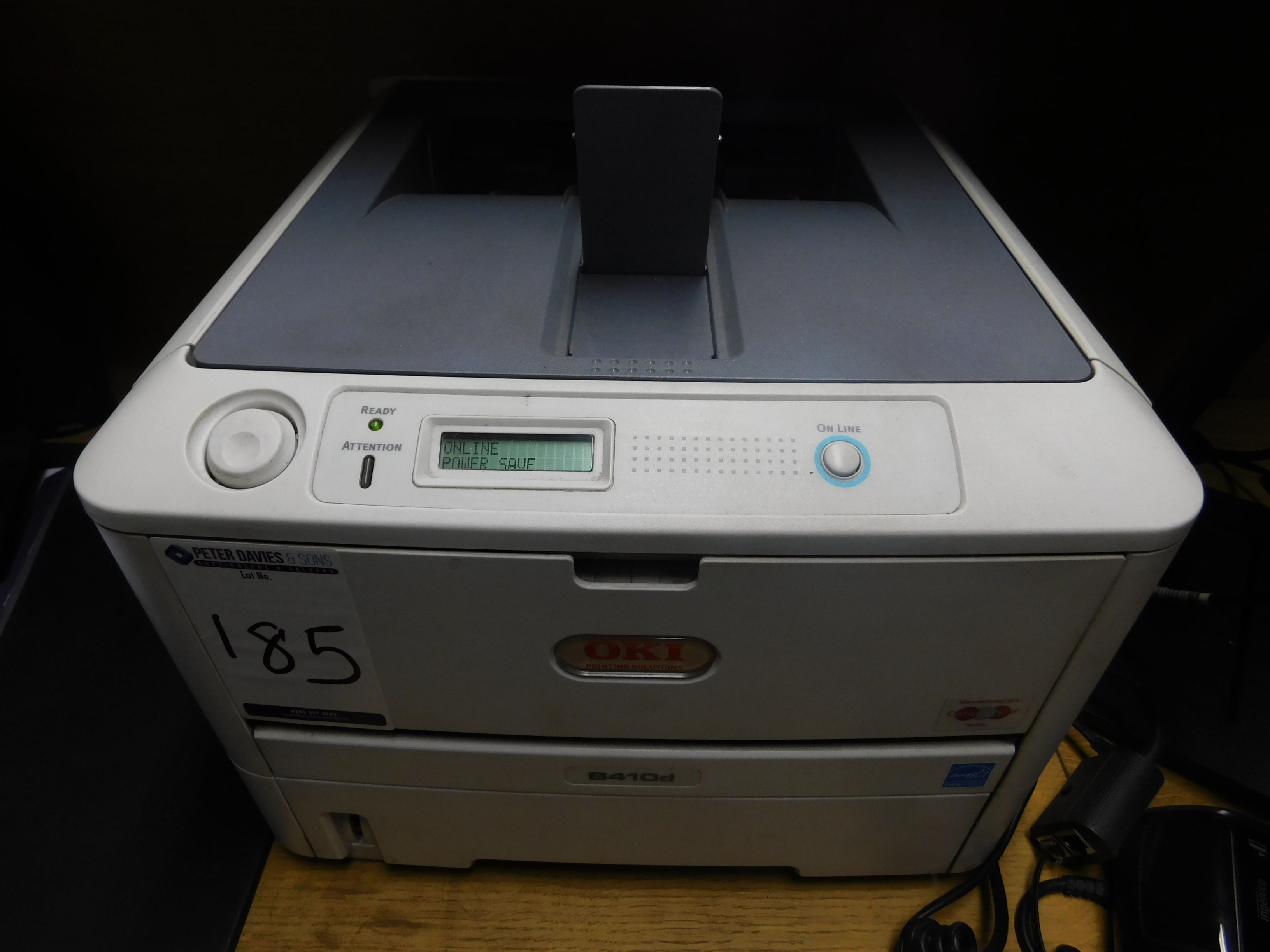 Two OKI B410d Printers (Located 323-324 Stean St, Haggerston, London E8 ...