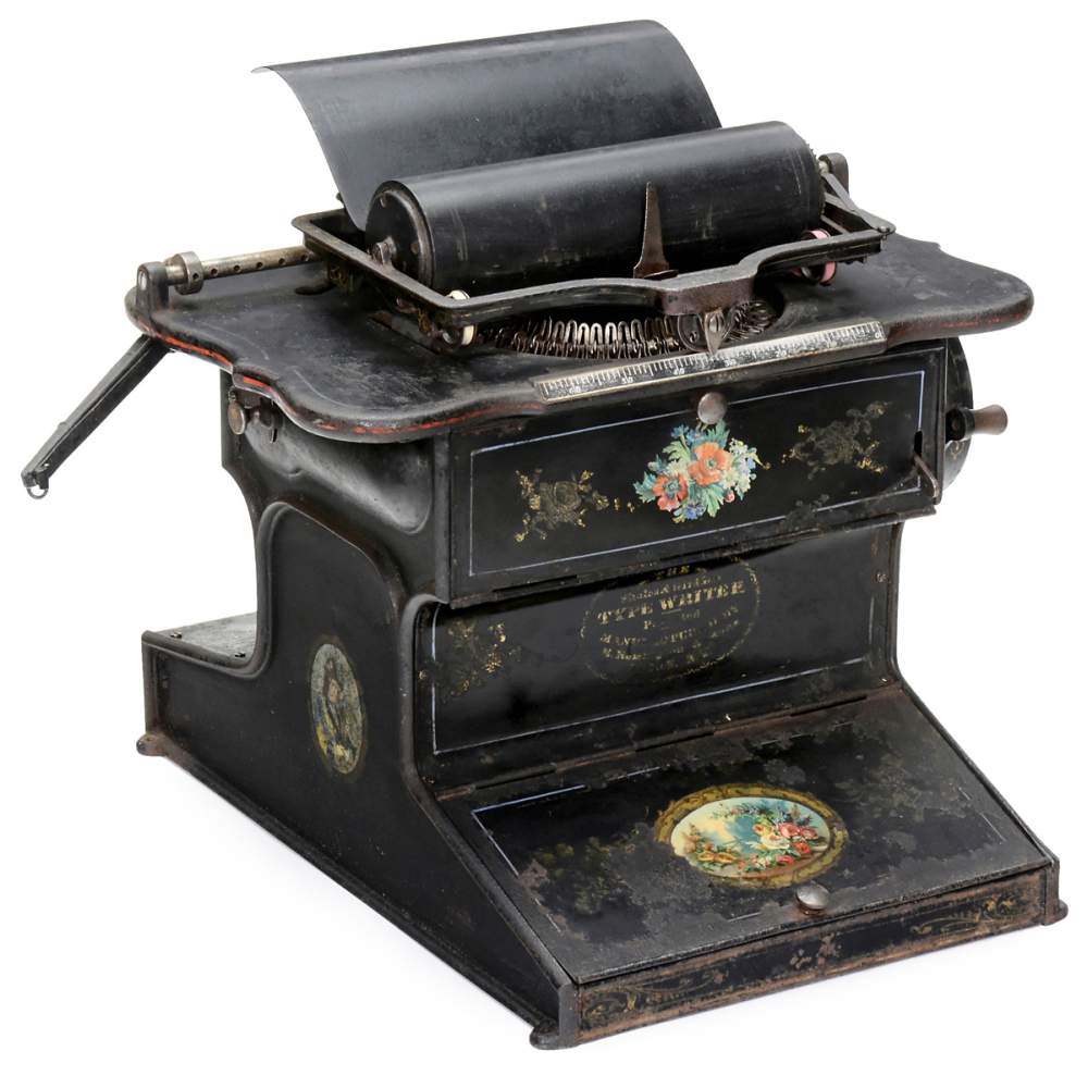 "Sholes & Glidden", 1873 The 1st successful typewriter in the world and ...