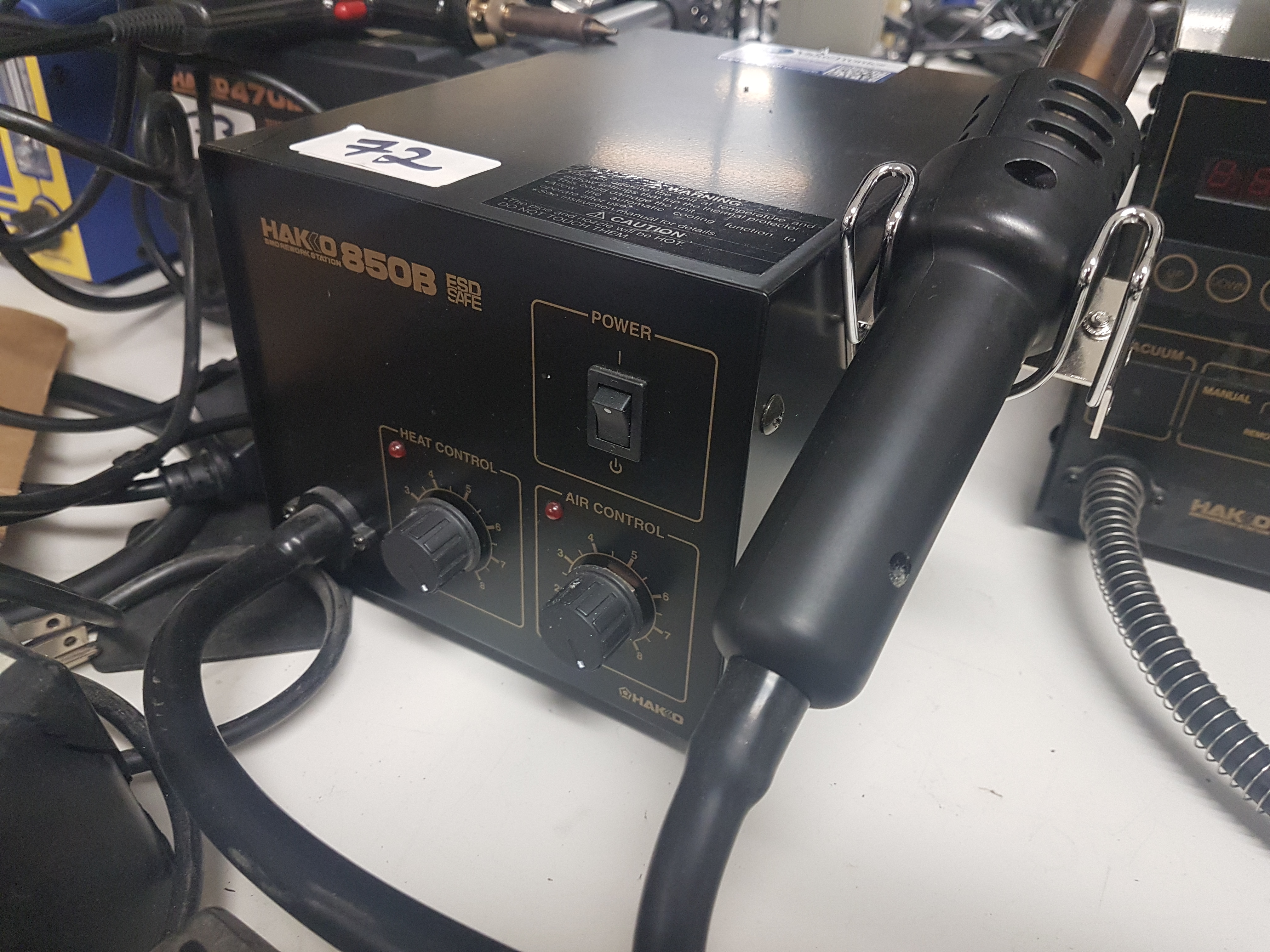 Hakko "850B" SMD Rework Station, S/N 8.5021E+11