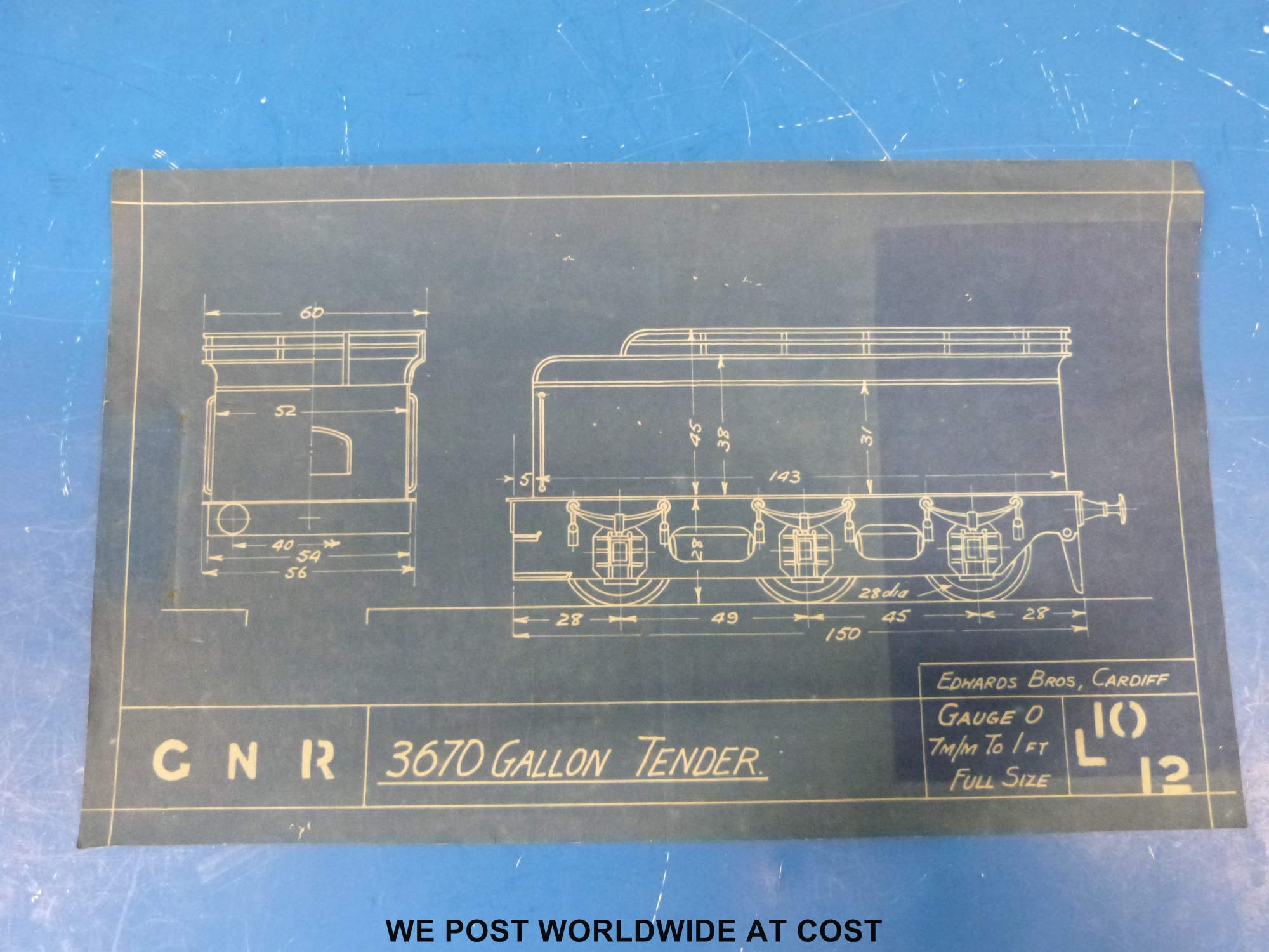 Approximately 40 mainly 7mm scale GWR and LNER railway wagon and ...