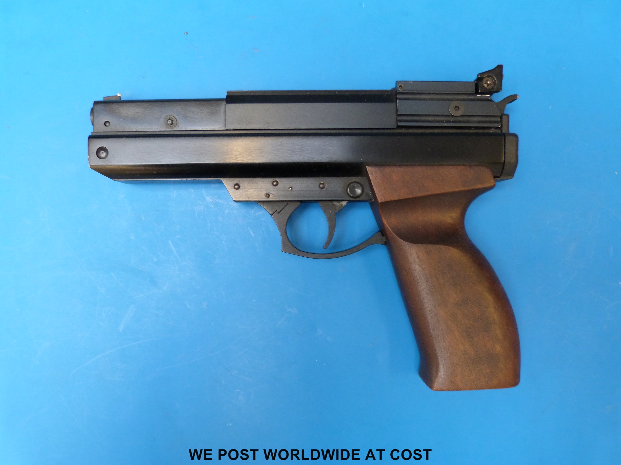 BSA Magnum 240 .22 air pistol, serial number AN04896