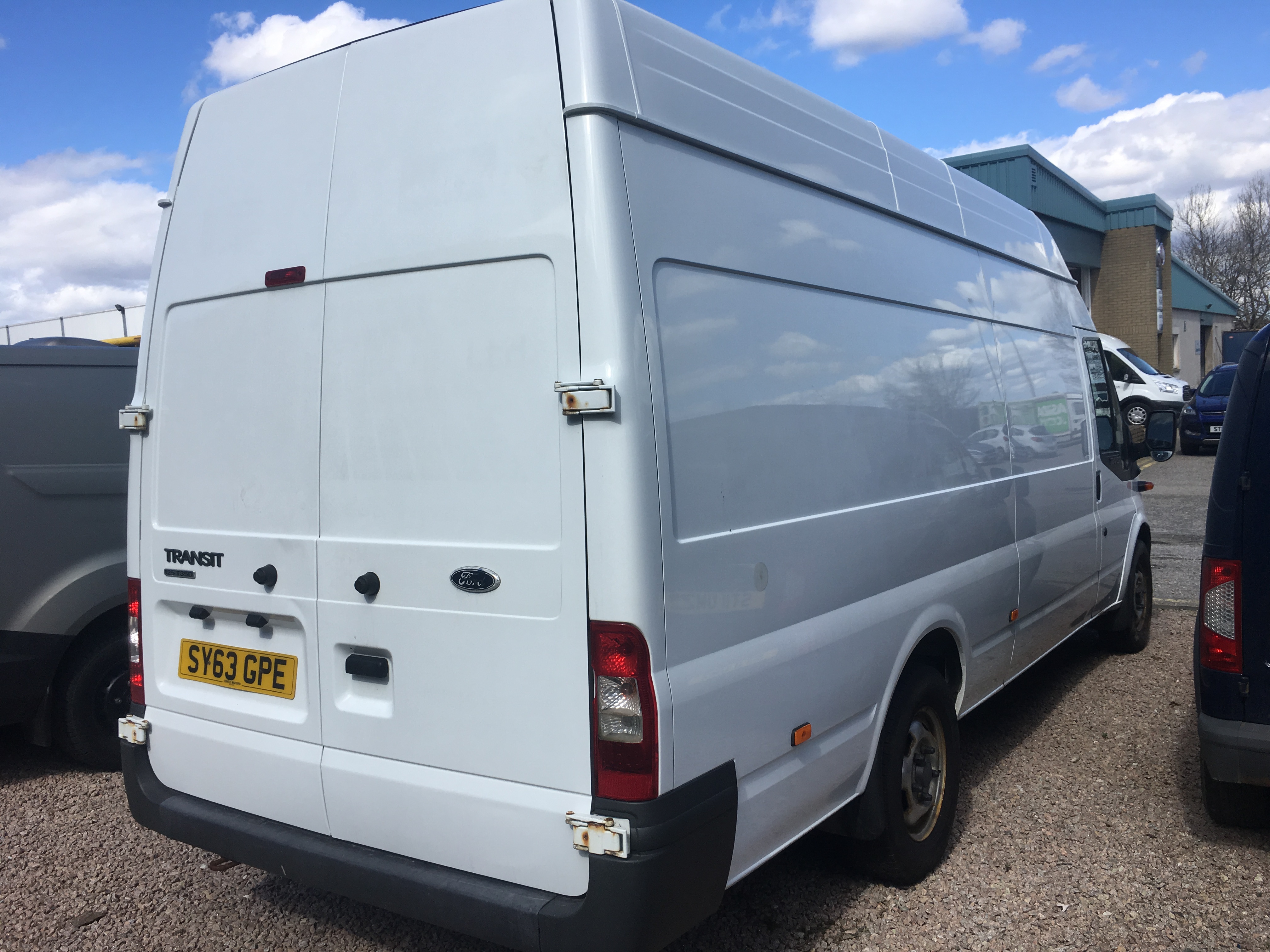 Ford Transit 125 T350 Rwd - 2198cc 2 Door Van Reg No: SY63GPE D.F.R ...