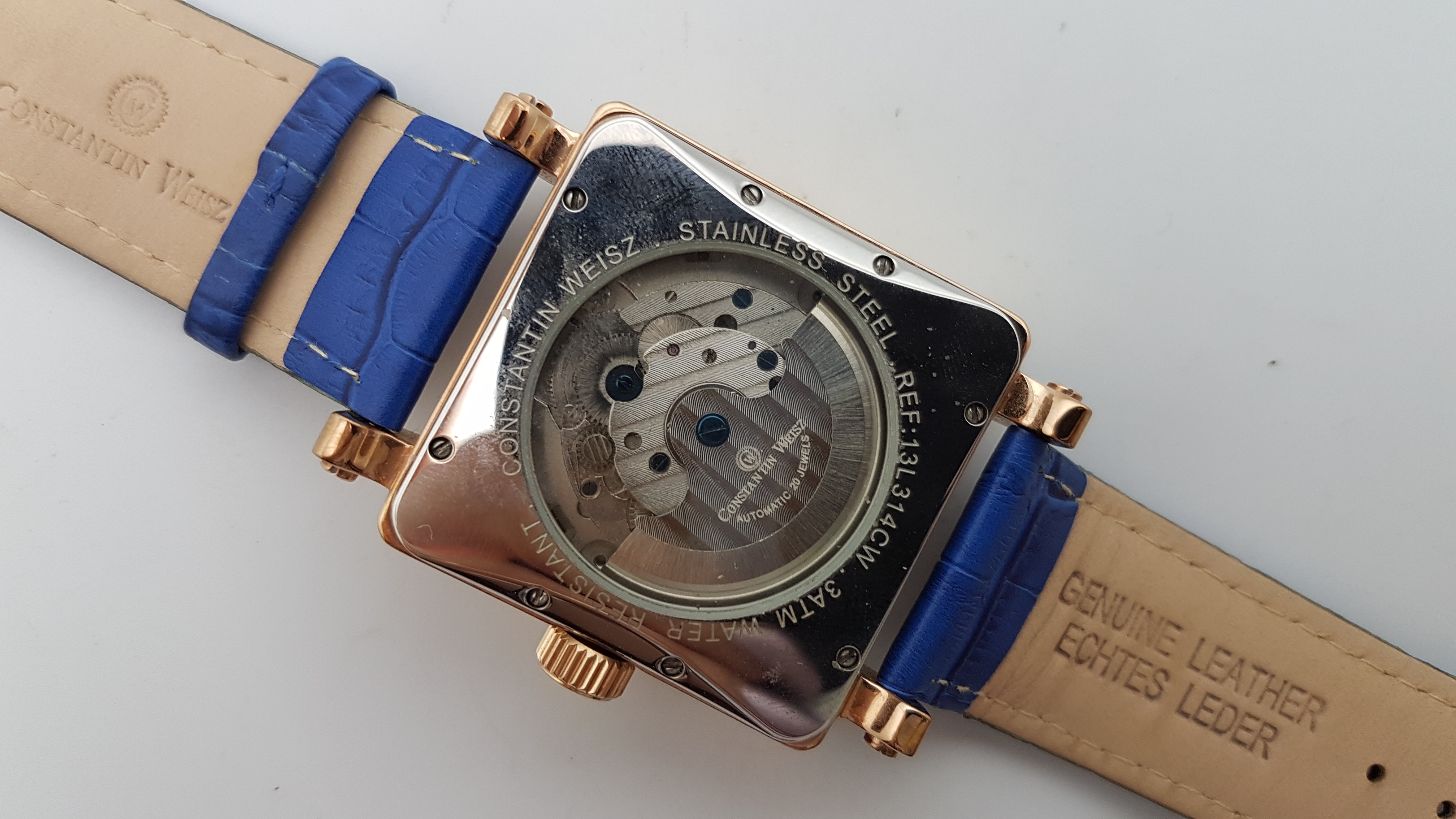 Gentlemen's Constantin Weisz Automatic Chronograph Wristwatch, textured ...
