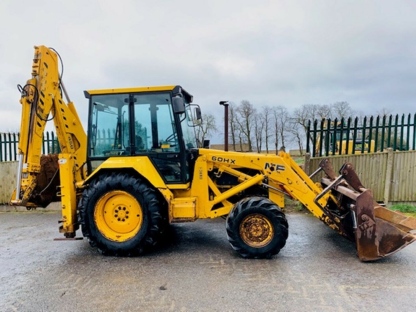 Massey Ferguson MF 60 HX Turbo Loader 1992. 4 In 1 Bucket. Pallet Forks ...