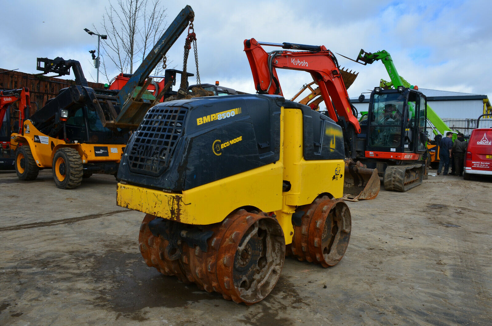 Bomag BMP 8500 Multi-Purpose Compactor 2017. Radio/cable remote control ...