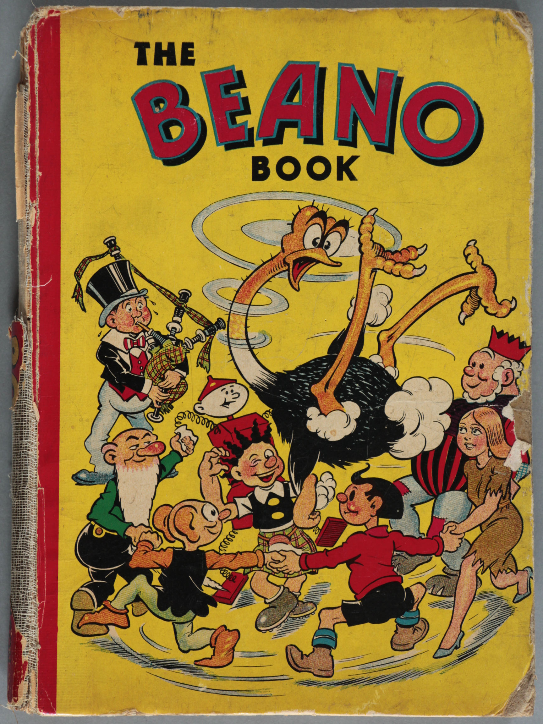 7 Vintage Beano and Dandy annuals including:'The Beano Book' Annual #3 ...