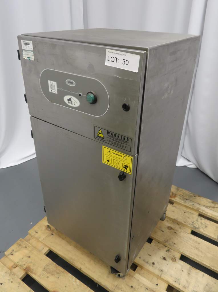 Purex, Laserex Alpha Fume Extractor. Model: LX Alpha 400, Serial Number ...