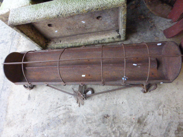 Vintage Cast Iron Pig Trough