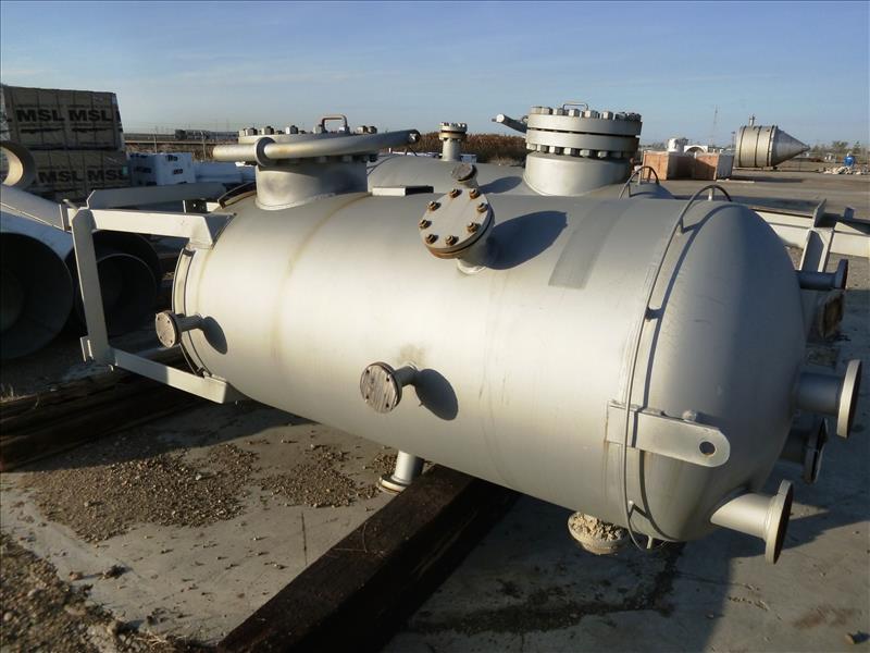 35# Steam Flash Tank, Vertical pressure vessel, ser. no. S8-3771 (2009 ...