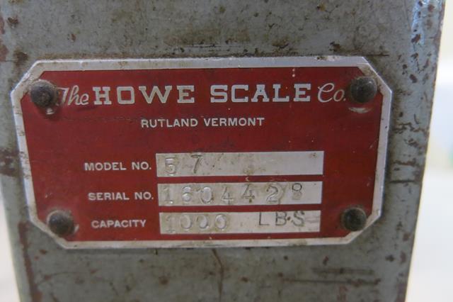 HOWE, 57, 1000 LBS., SCALE