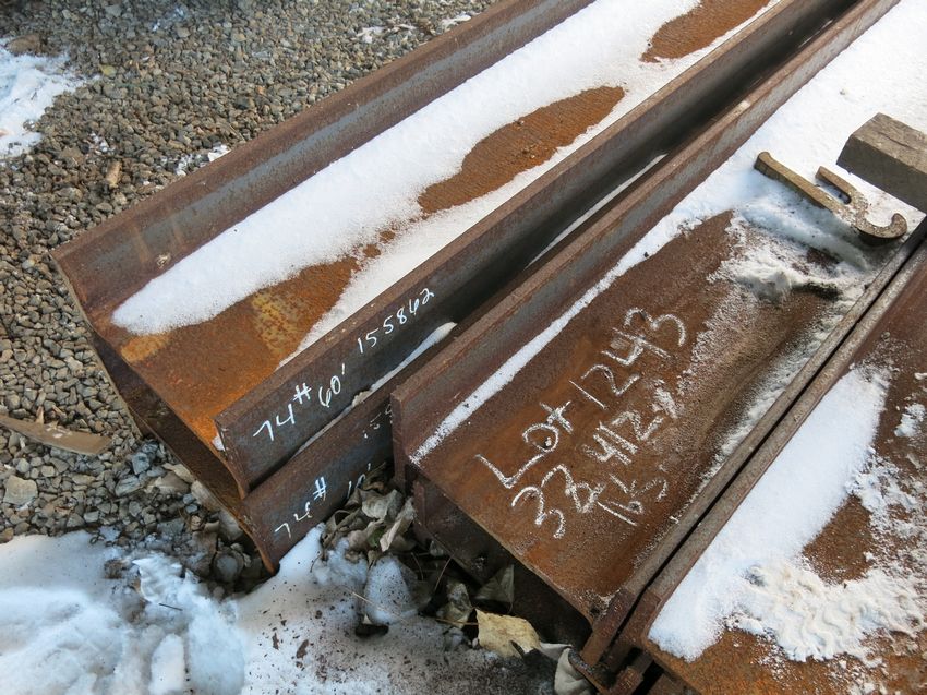 Lot of Steel I-Beams - (4) W14x61 x 79'-6"Approximate Weight - 19,276 lbs.