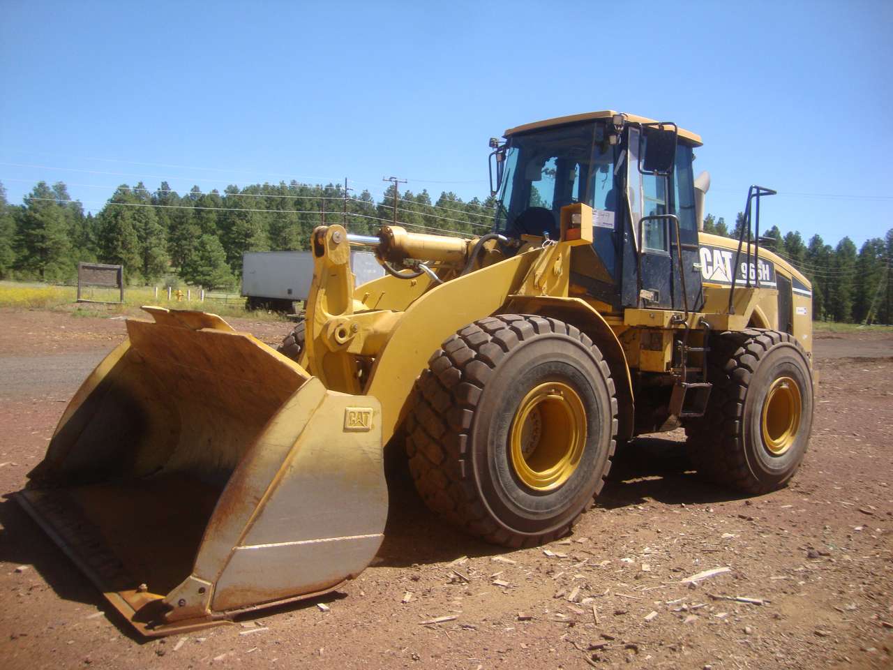 2006 CAT 966H Front End Loader Bucket Cap 4.20, Light Package, 26.5R25 ...