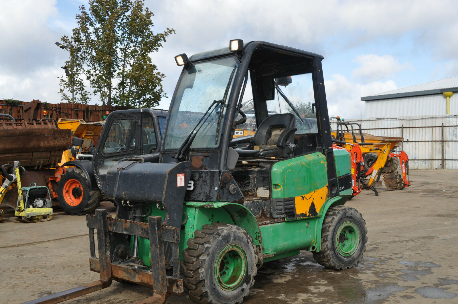 JCB Teletruk TLT30D 4x4 Telehandler 2004. 1706 Hours 4x4 4 cyl Perkins ...