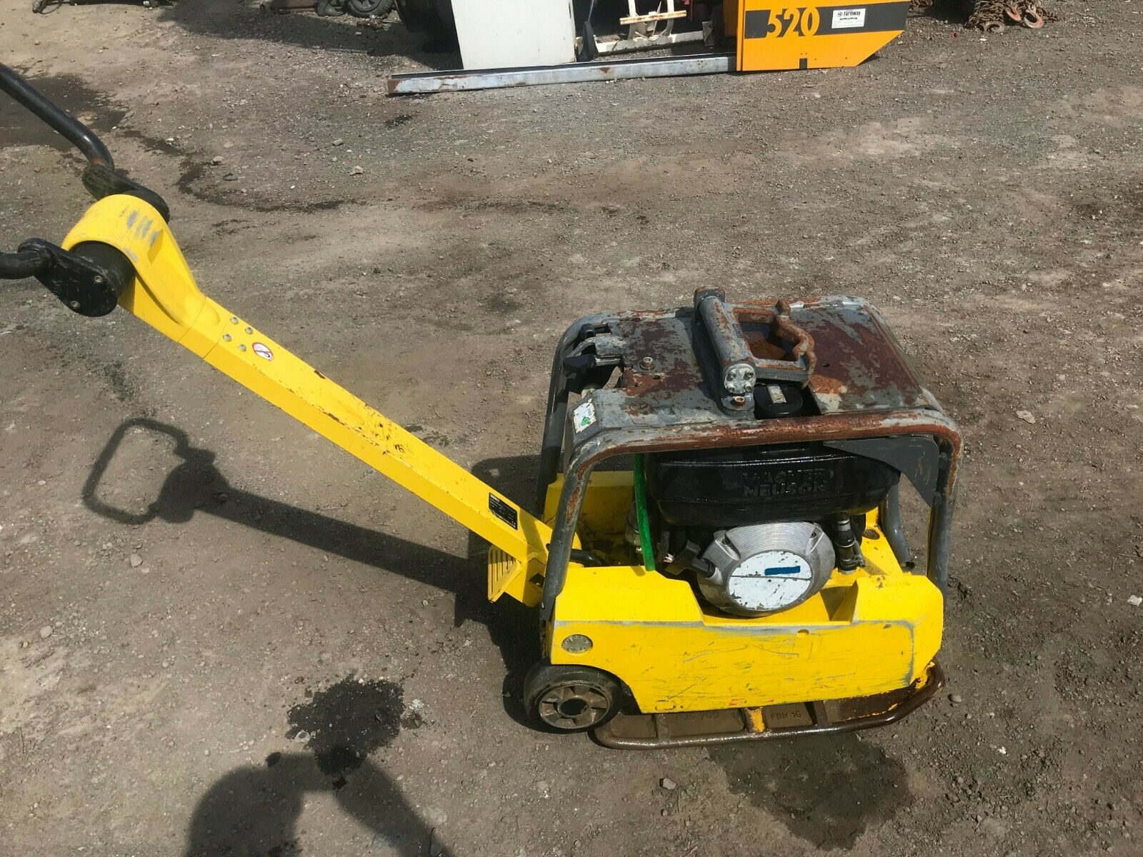 Bomag Diesel Forward and Reverse Wacker Plate 2016 Starts first pull ...
