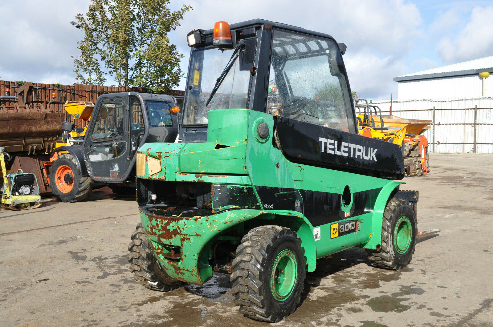JCB Teletruk TLT30D 4x4 Telehandler 2004. 1706 Hours 4x4 4 cyl Perkins ...