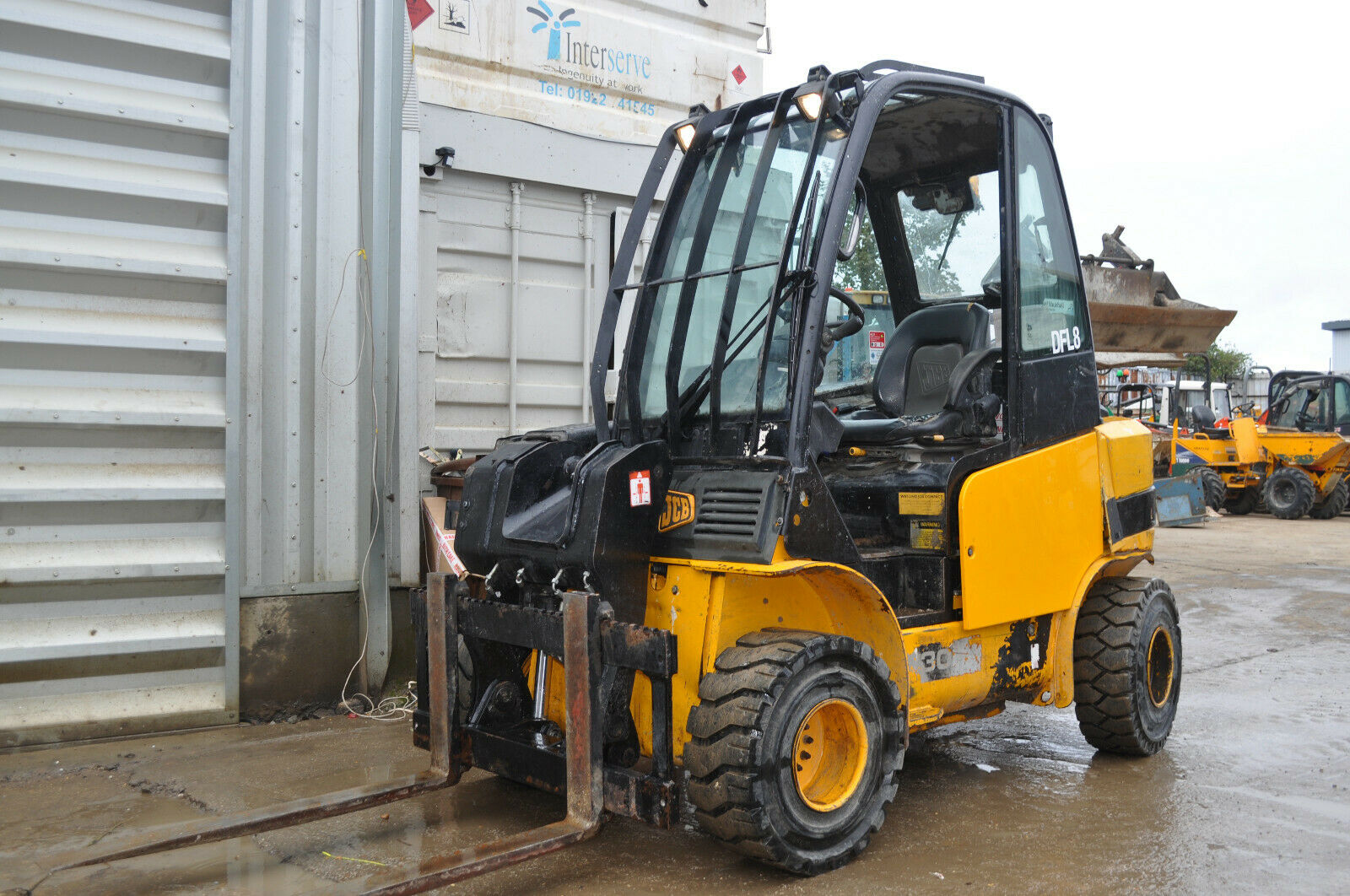 JCB Teletruk TLT30D 4x4 Telehandler. 2006. 4784 Hours .4x4. 4 cyl ...
