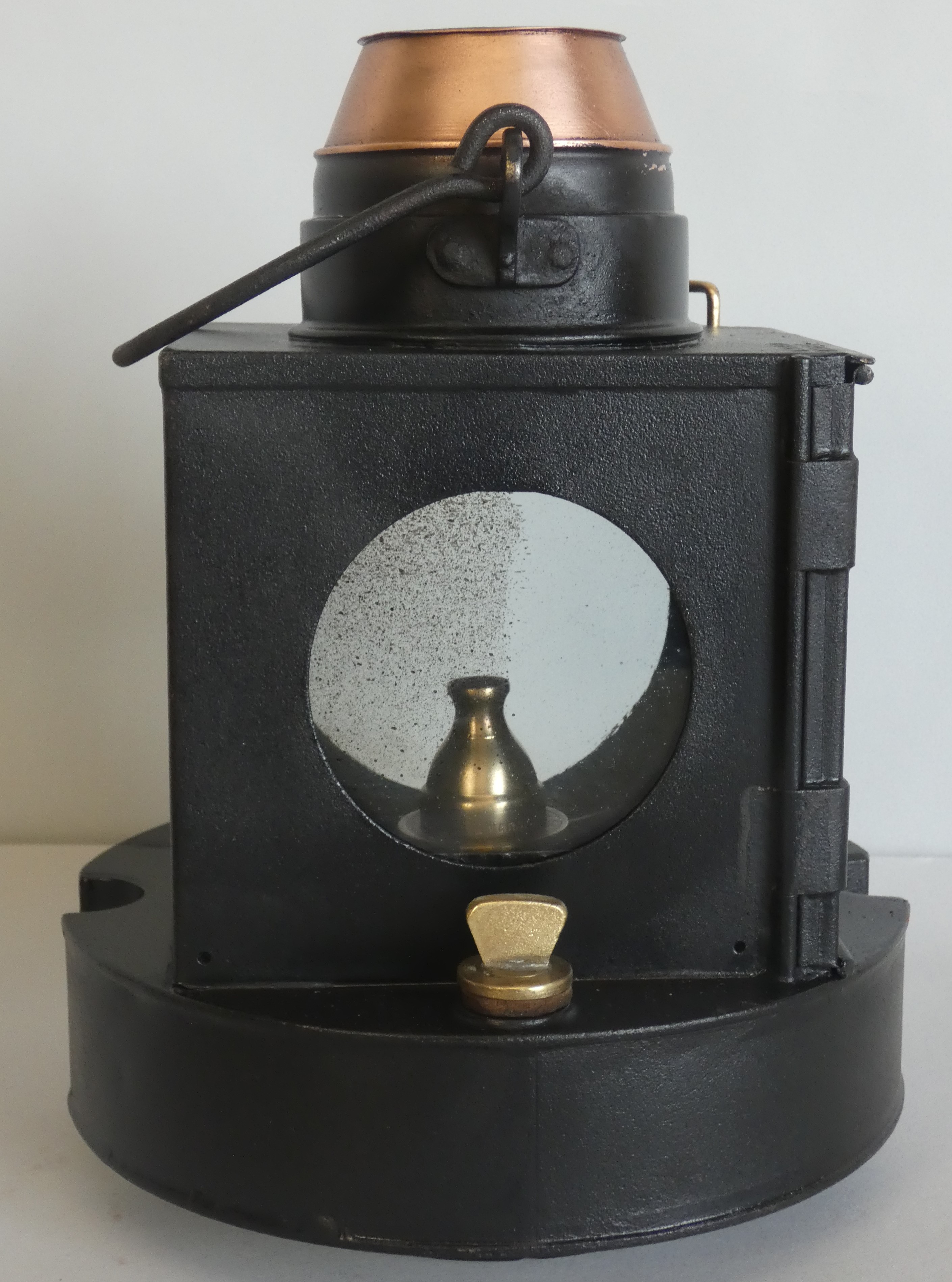 A Great Northern Railway signal lamp interior for Peterborough, by the ...