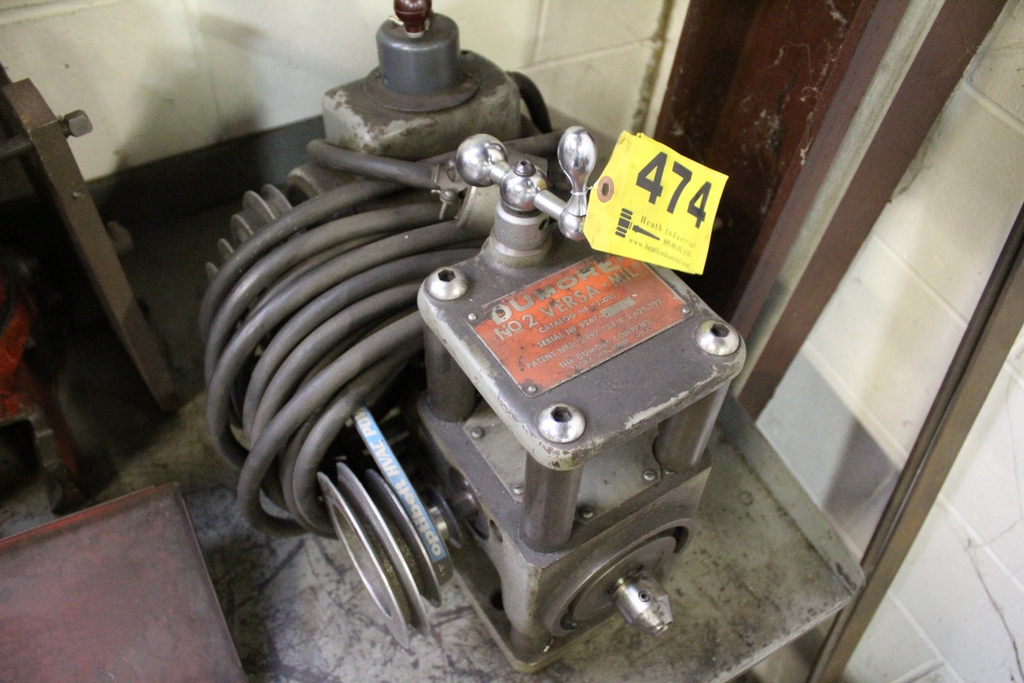 DUMORE NO. 2 VERSA-MILL PORTABLE MILLING MACHINE