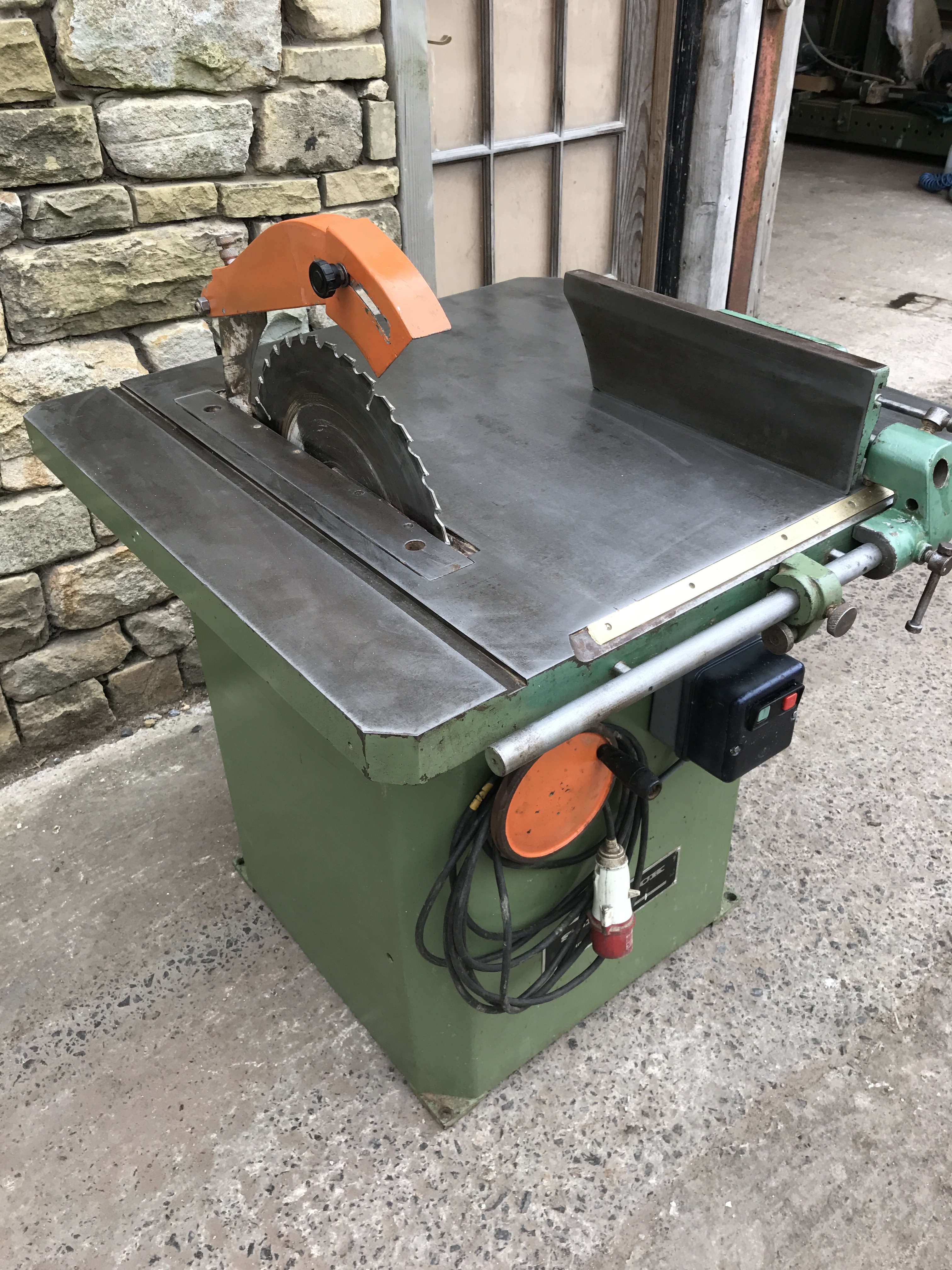 Sedgwick Rip Saw, with blades, three phase (no tilt)