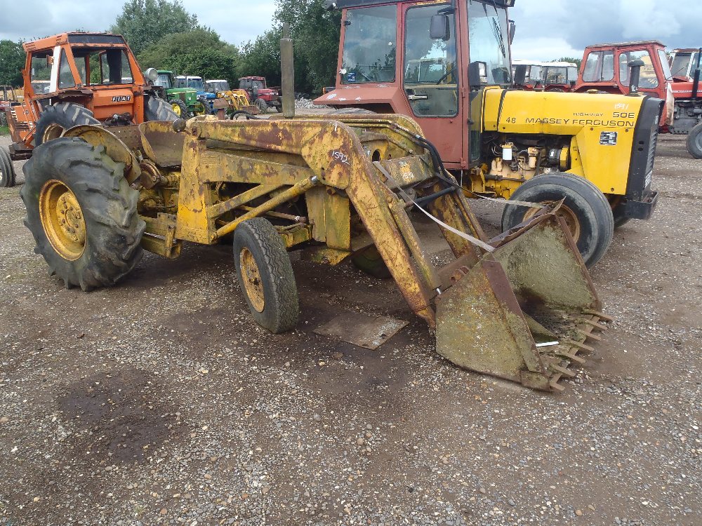 Massey Ferguson 40 Industrial Tractor With Standard Gearbox Ser No 830395