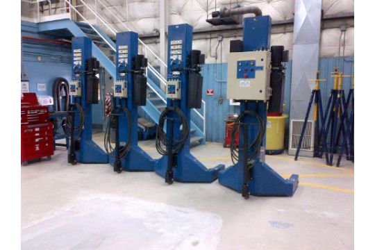 Ford Smith Four Post Rotary Mobile Lifts