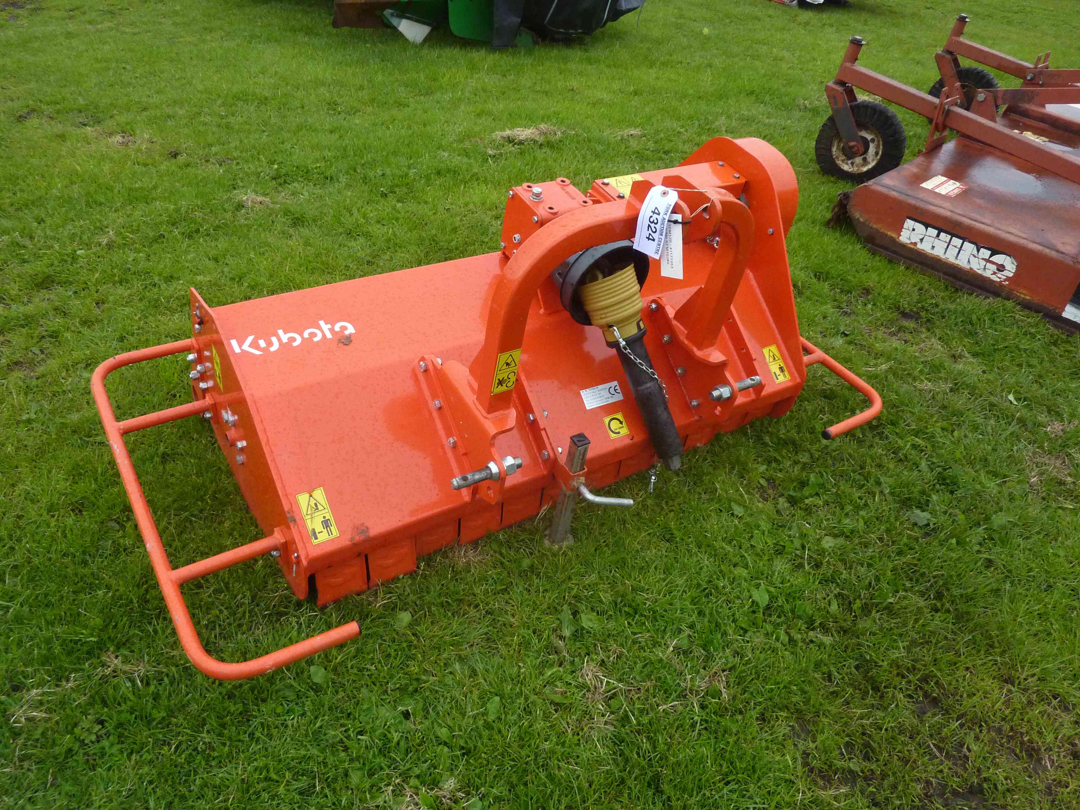 Kubota TFM 120 flail mower
