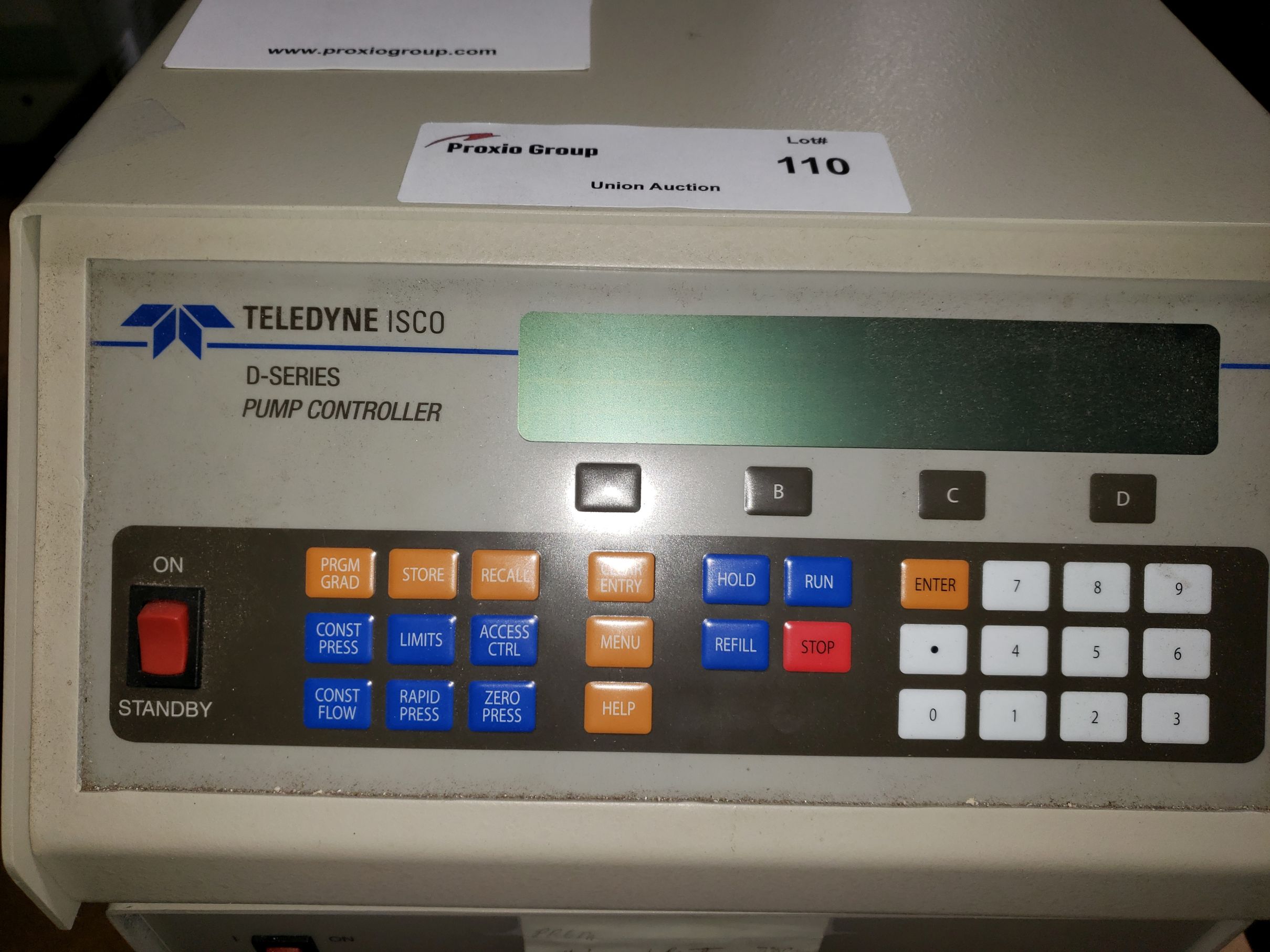 Teledyne ISCO D Series Syringe Pump, Model 100 DM, Serial 206D20128 ...