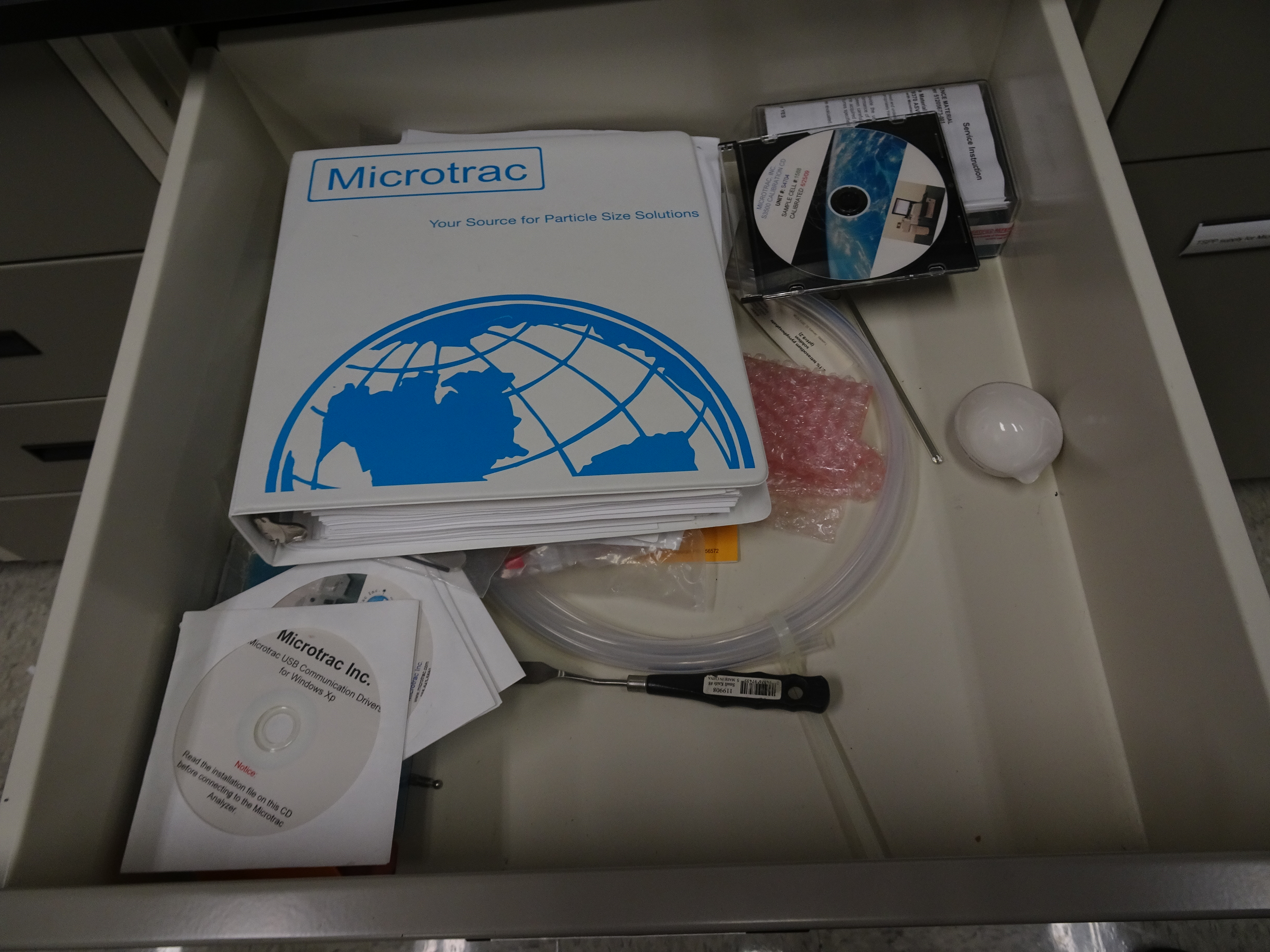 Microtrac Model MICROTRAC S3500 Particle Size Analyzer, sn MW09062606 ...