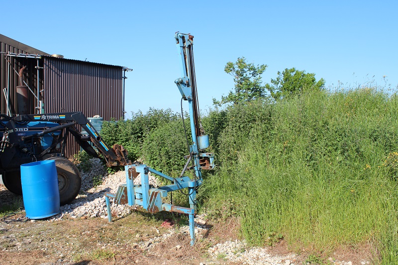 Parmiter Post Knocker. Used post rammer, 3 point linkage, tractor ...