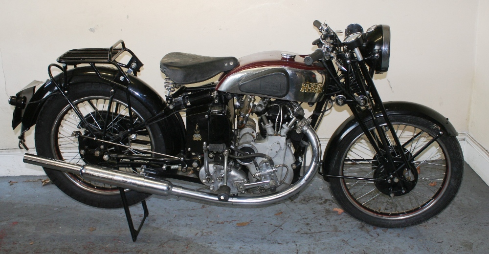 1938 HRD Vincent series A Comet, 499 cc. The transformation of Howard ...