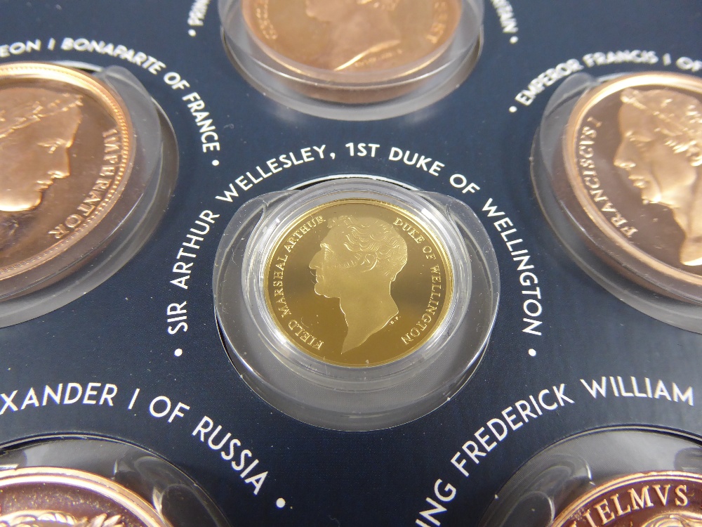 The Battle of Waterloo 200 Years Commemorative Coin Set. The set ...